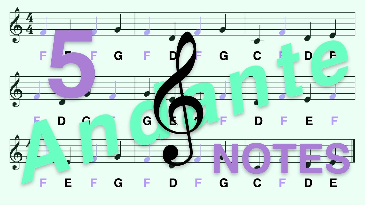 G Clef (Treble Clef): Learn to Read the F Note in Less Than 2 Minutes ...