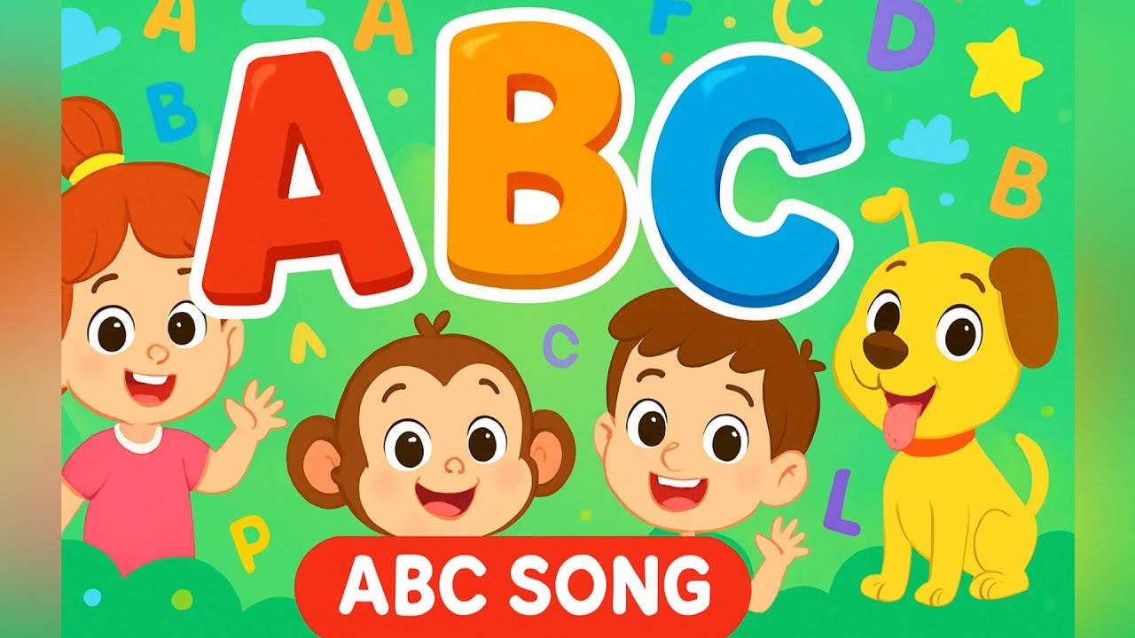 ABC Song for Kids | Learn Alphabet A to Z | Fun Nursery Rhymes - YouTube