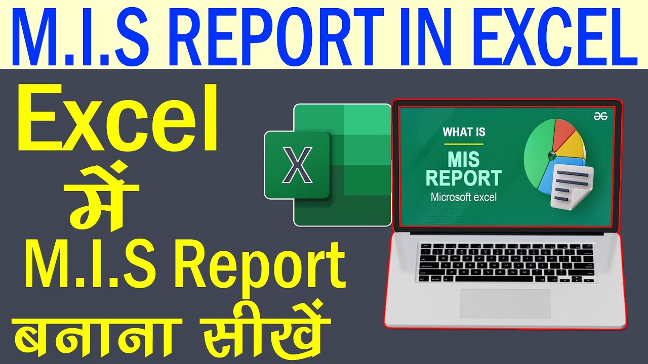@multiknowledge8708 how to create mis report in Excel - YouTube
