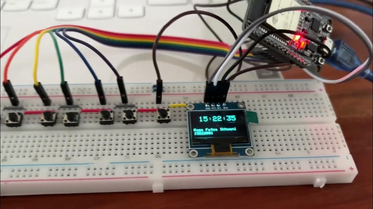 Tugas 3 Sistem Mikroprosesor - Jam Digital dengan Operating System (FreeRTOS) - YouTube
