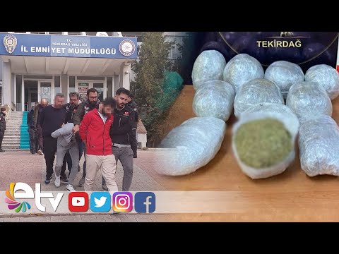 9 KİLO UYUŞTURUCU ELE GEÇİRİLDİ: 10 GÖZALTI