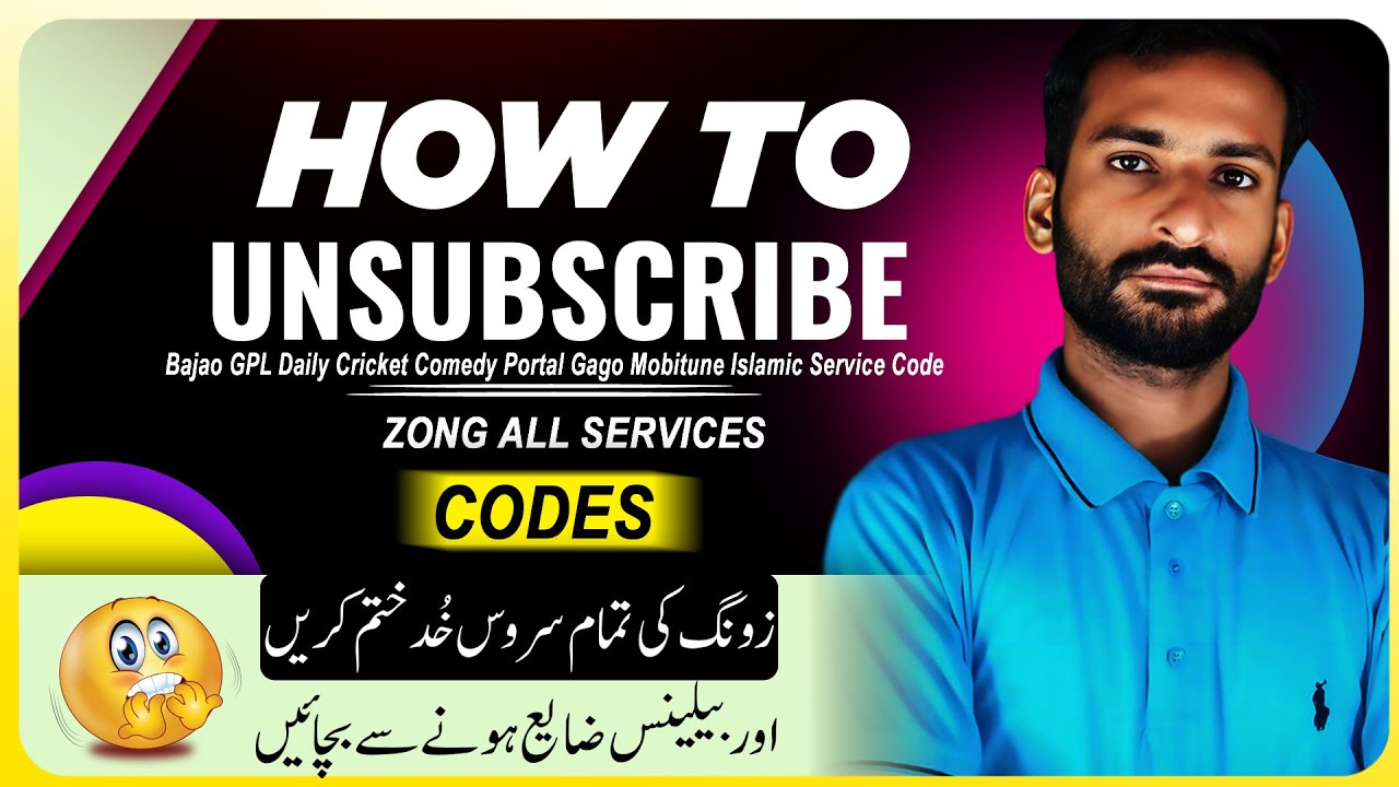How To Unsub Zong Service Bajao GPL Daily Cricket Comedy Portal Gago ...