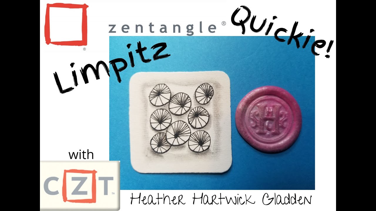 Limpitz | Zentangle® Quickie - YouTube