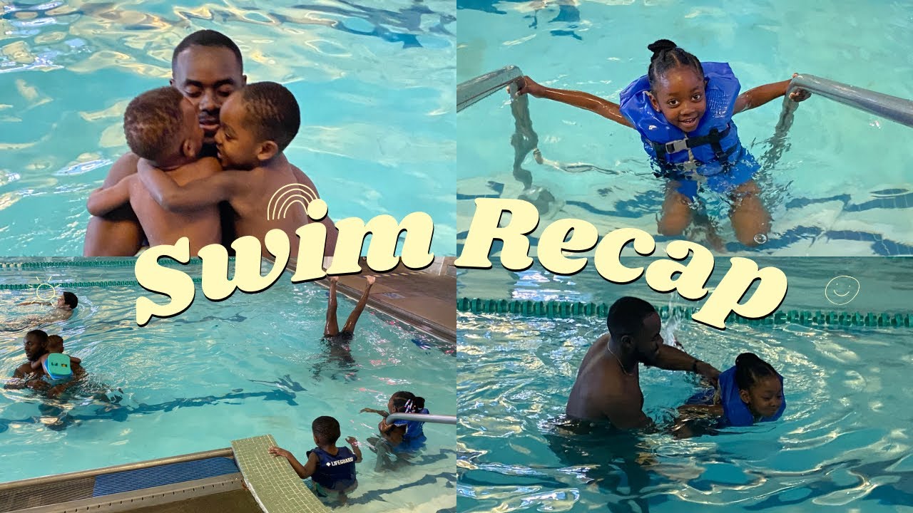 We went swimming! Ray said he could swim, can he?! - YouTube