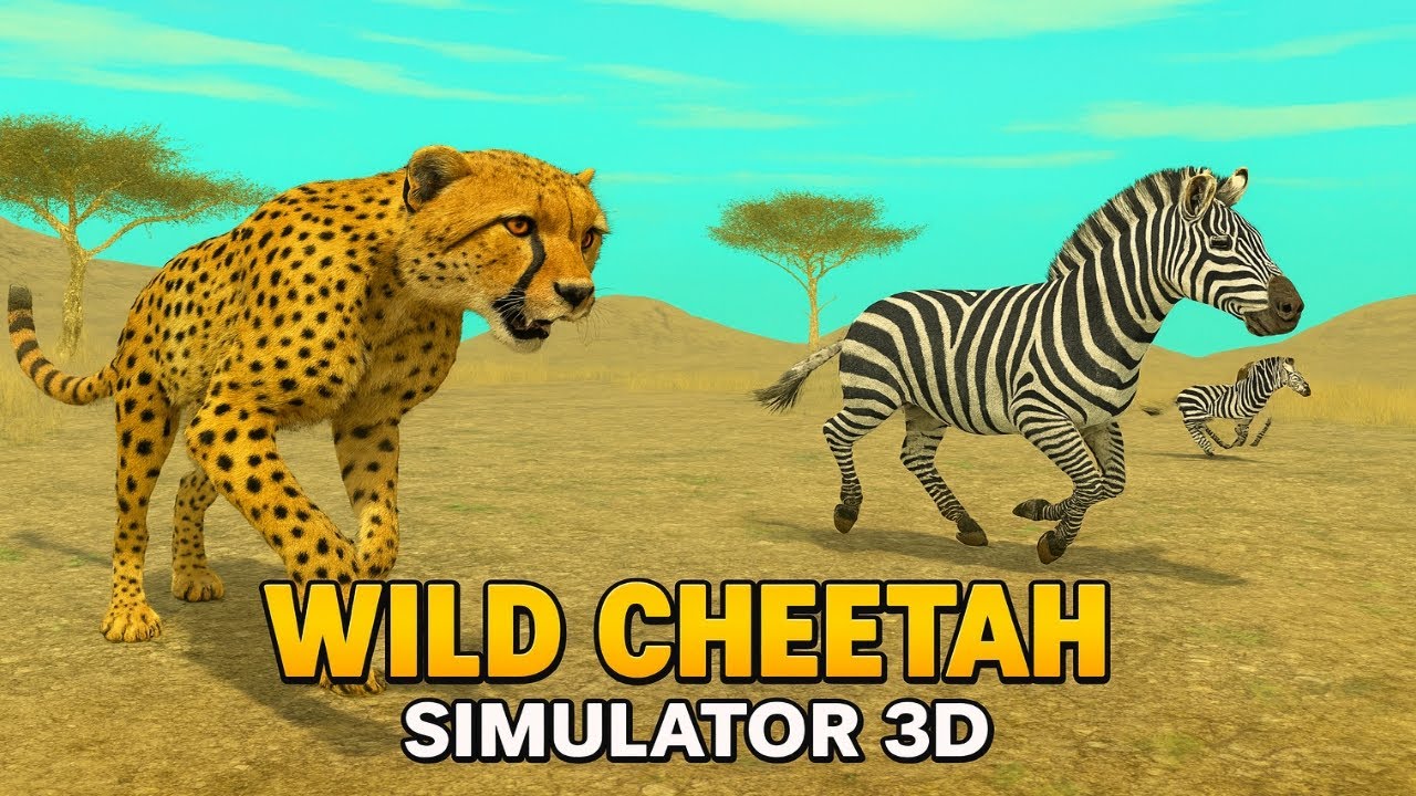 Wild Cheetah Simulator 3D | Master the Hunt as Africa's Deadliest ...