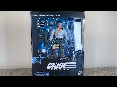 GI Joe Classified Starduster Edward Skylar Review - YouTube