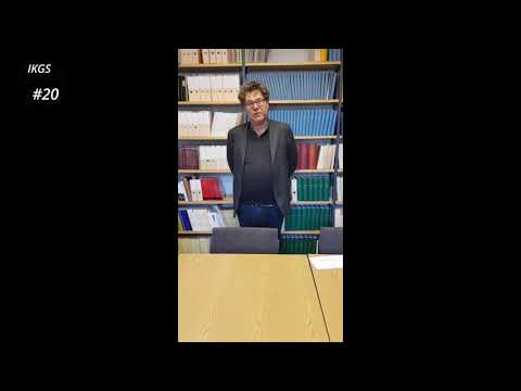 Grußbotschaft von Prof. Dr. Reinhard Johler zum Jubiläum „Zwei Jahrzehnte IKGS e. V.“, #ikgs20