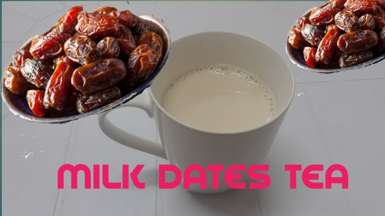 Milk DATES Tea....HEALTH booster Tea... - YouTube