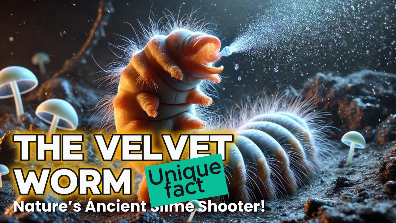 The Velvet Worm : Nature’s Ancient Slime Shooter! - YouTube