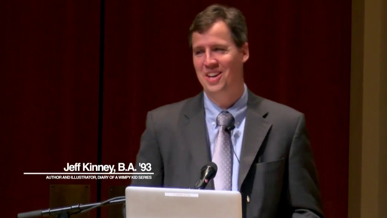 UMD College of Education "Diary of a Wimpy Kid" Jeff Kinney ...