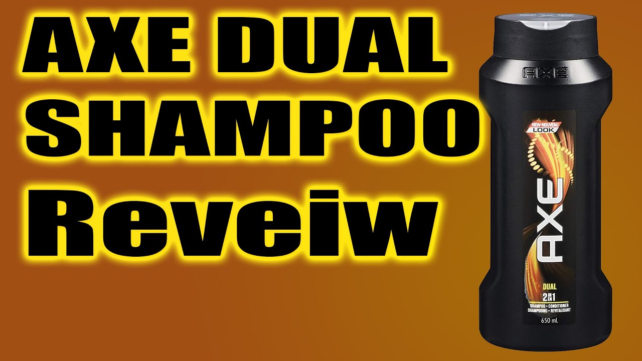axe dual shampoo review, completely random review - YouTube