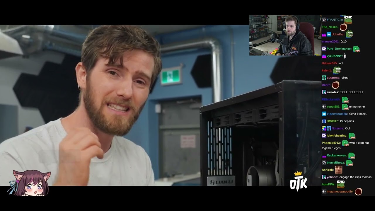 Reacting to Linus Tech Tips Review Starforge PC w/ Chat - (sodapoppin ...