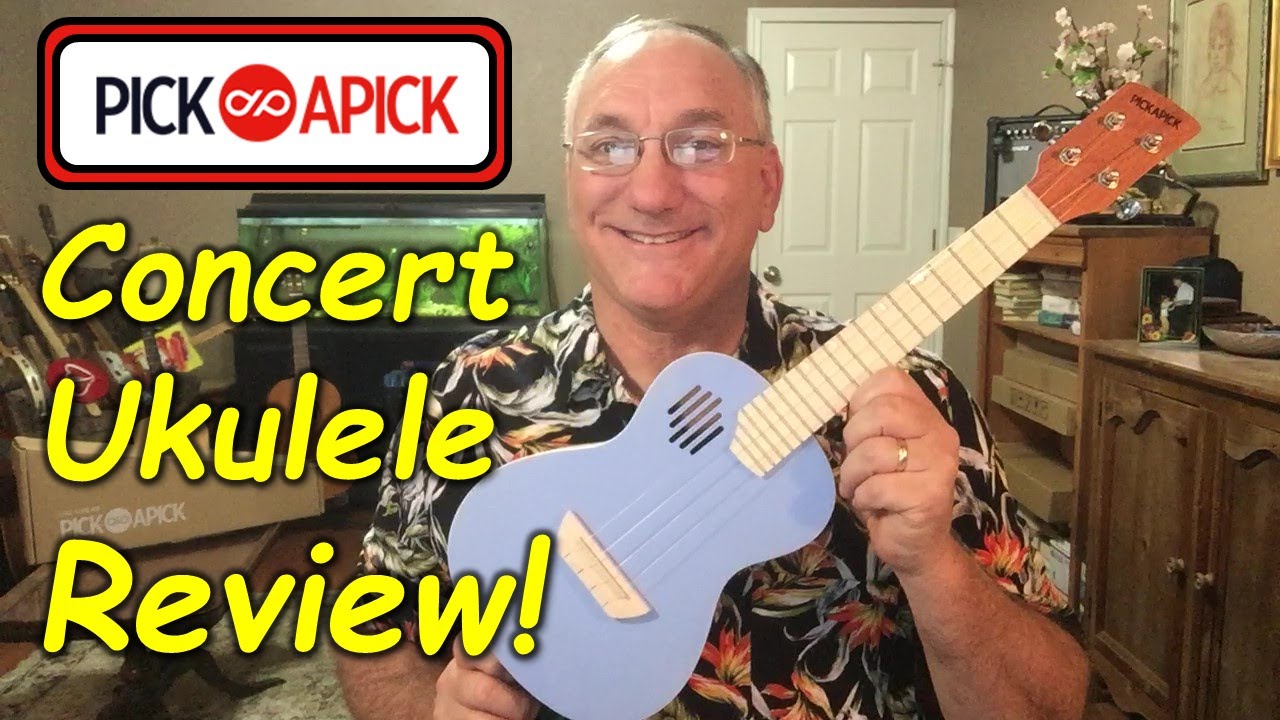 PICKAPICK U23 concert ukulele review. An innovative and surprisingly ...