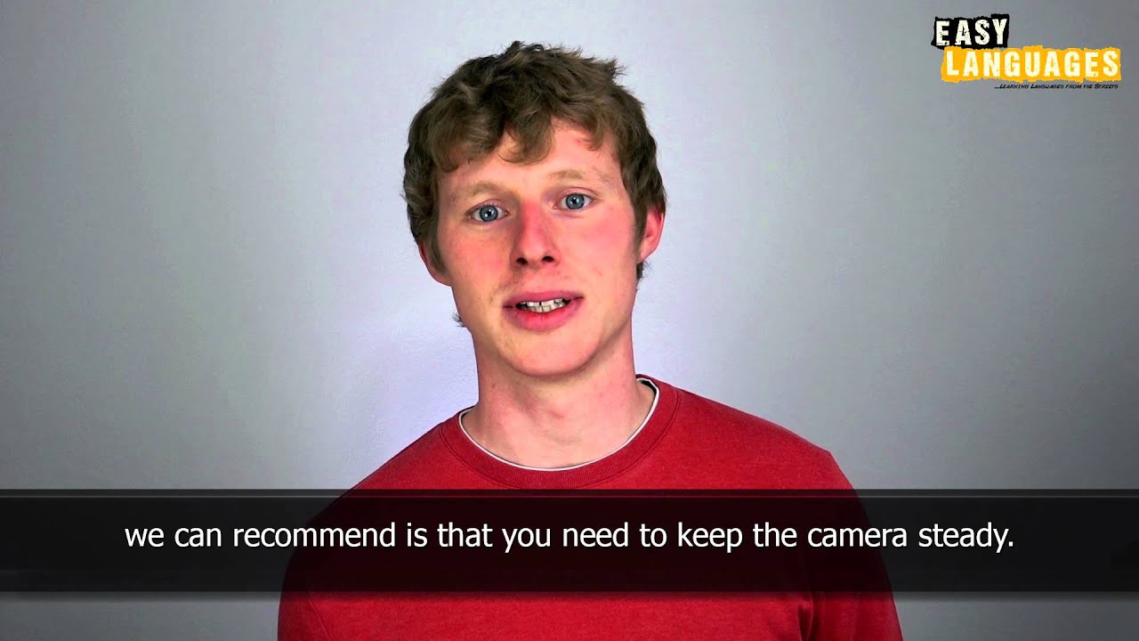 #5 How to use the camera | Easy Languages Tutorials - YouTube