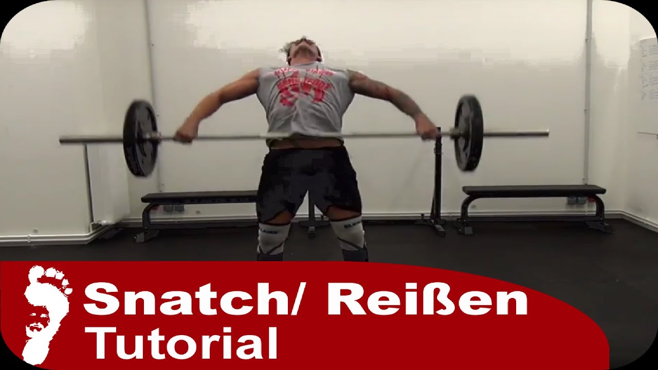 Snatch (Reißen) | Richtige Technik Step by Step (Tutorial) - YouTube