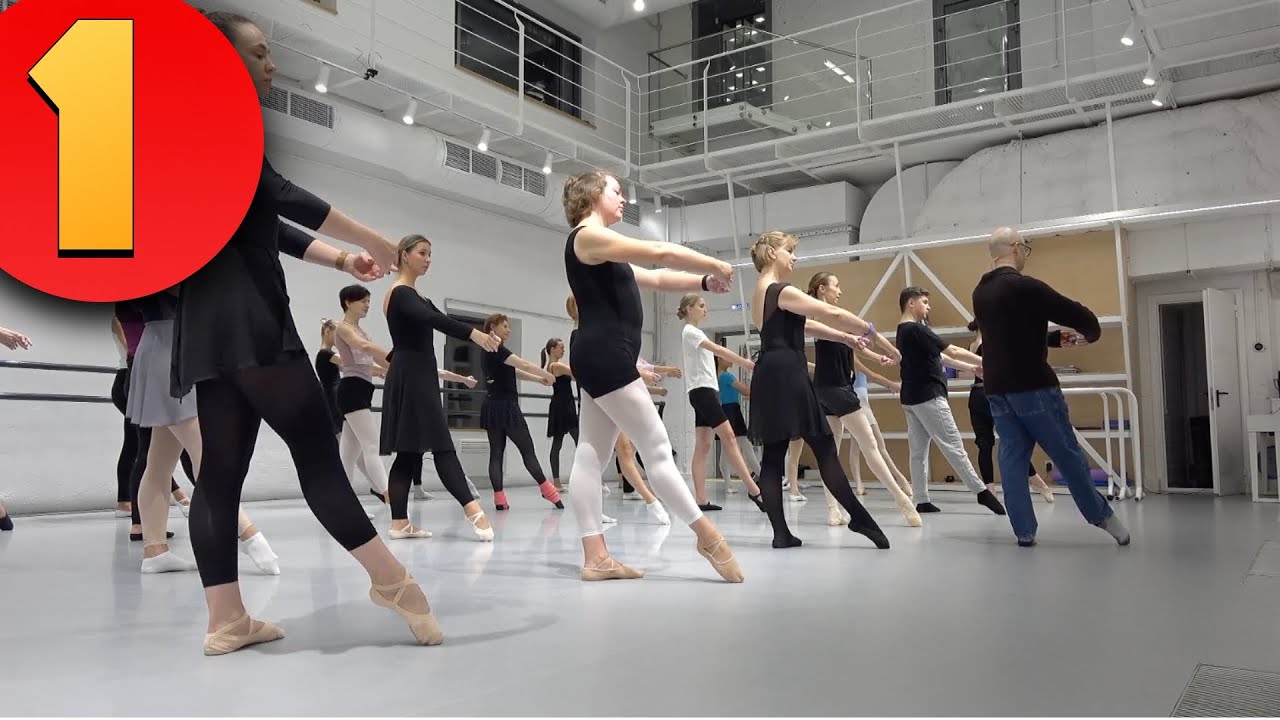 Ballet class level one. Streaming test - YouTube