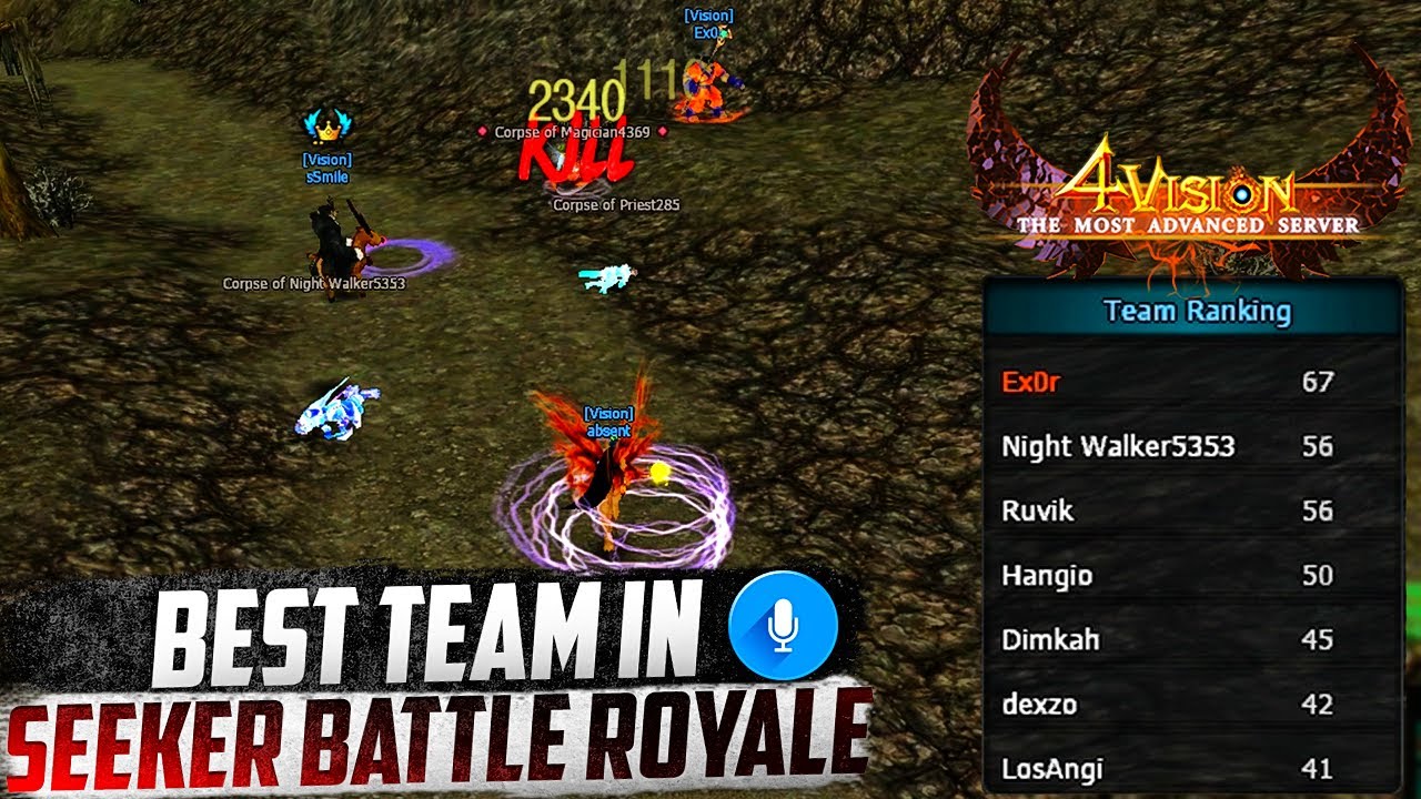 The Best Seeker Battle Royale In 4Story History With Ex0r & sSmile ...