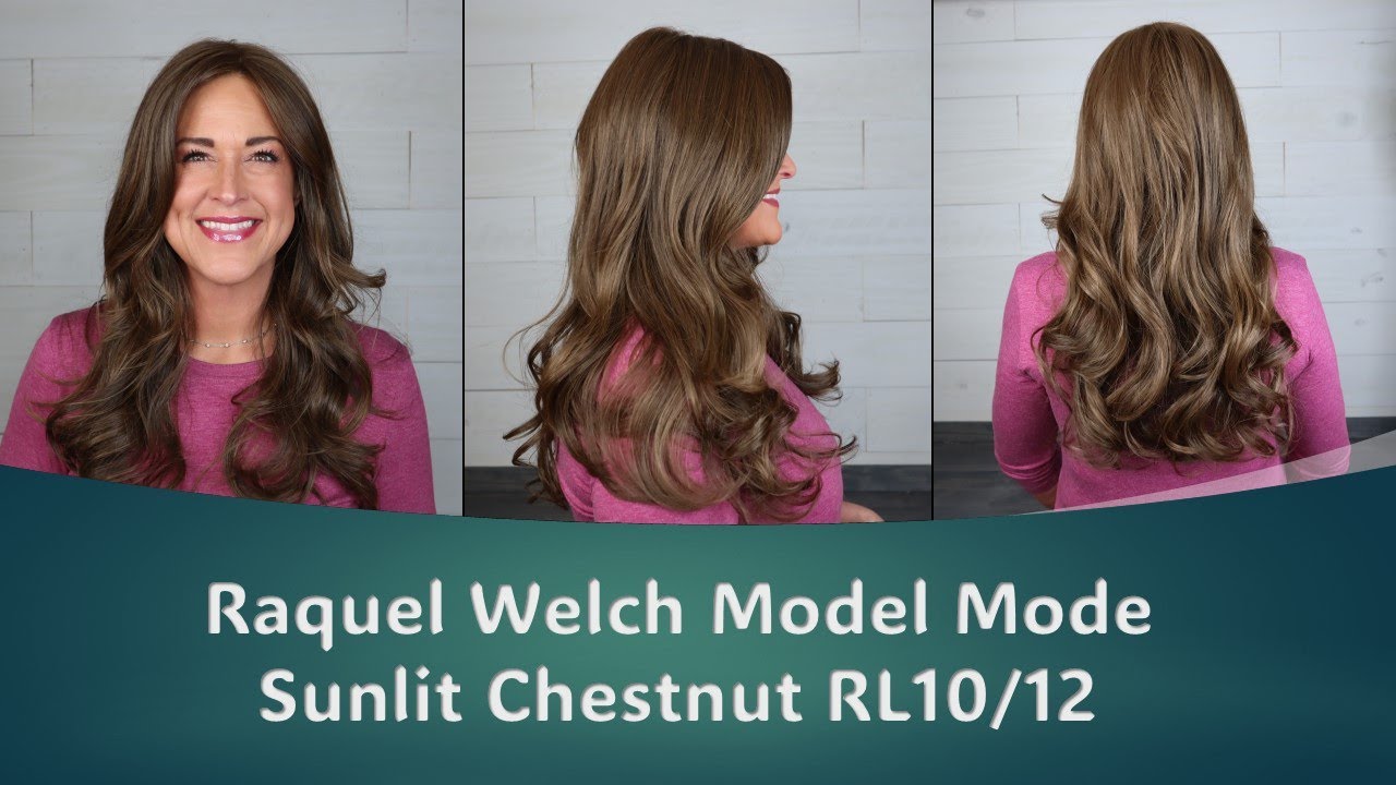 Raquel Welch Model Mode in Sunlit Chestnut | Long luxurious dream hair ...