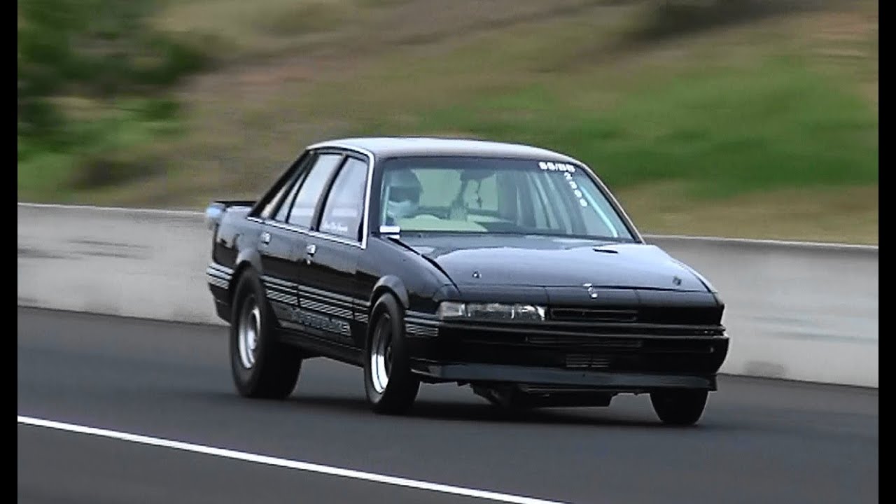 MAATOUKS RACING BLACK VL TURBO 9.09 @ 155 MPH SYDNEY DRAGWAY14.2.2014 ...