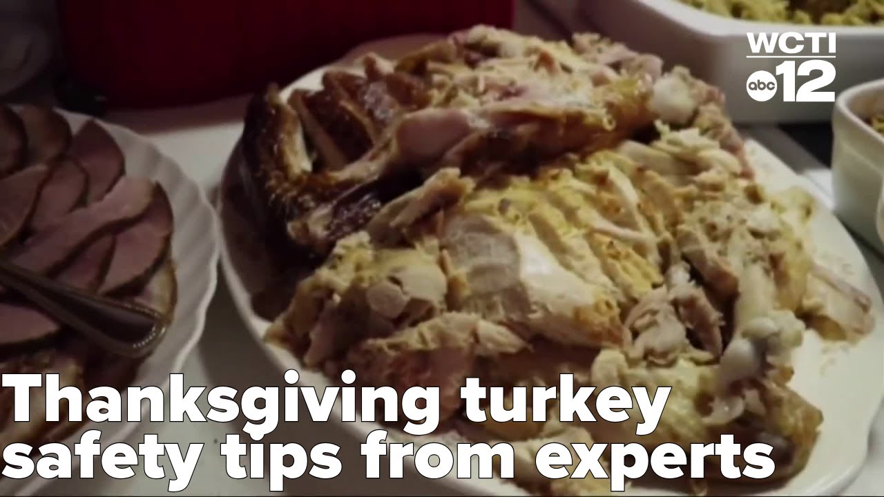 Thanksgiving turkey safety tips: thawing, cooking, and storing advice ...