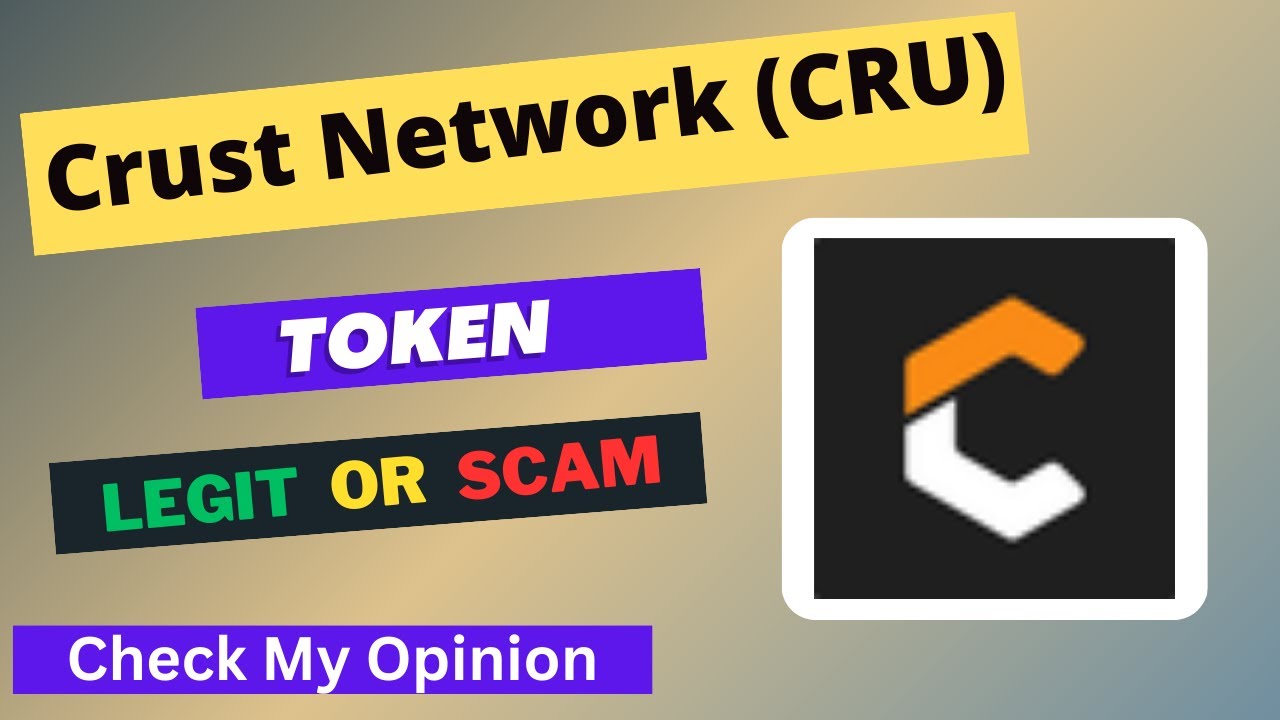Crust Network (CRU) Token is a Legit or Scam | Is CRU token Legit or ...