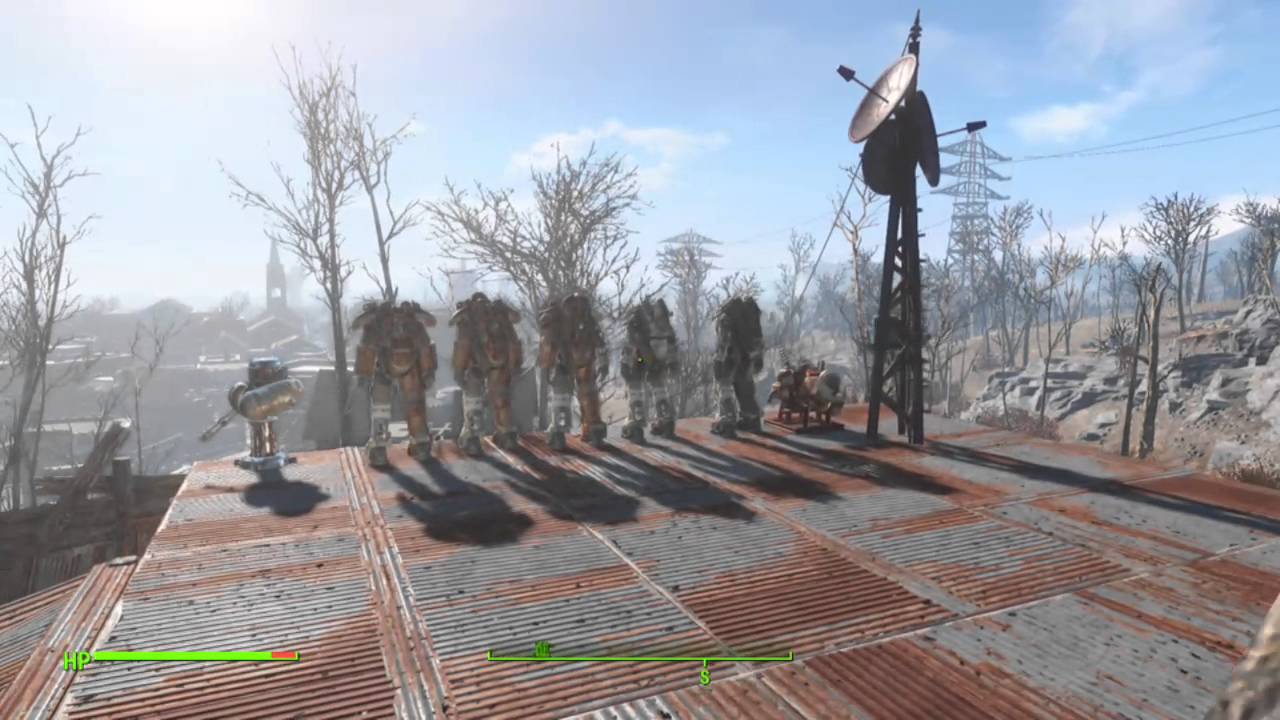My Fallout 4 red rocket settlement - YouTube