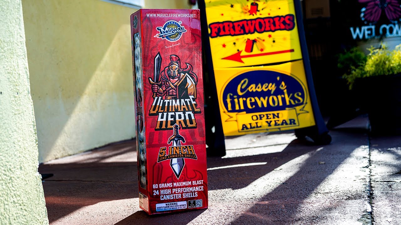 Ultimate Hero — Casey's Fireworks - YouTube