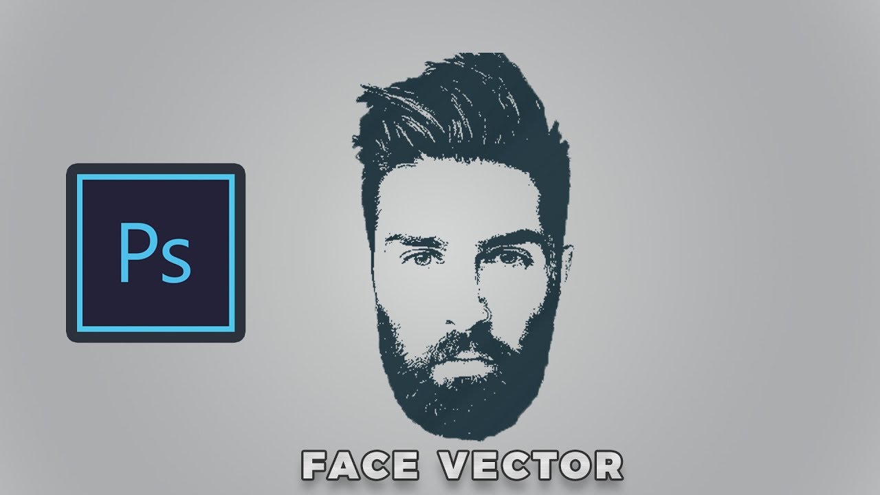 NEW 2018 : Tutorial Vector Face In Photoshop - YouTube