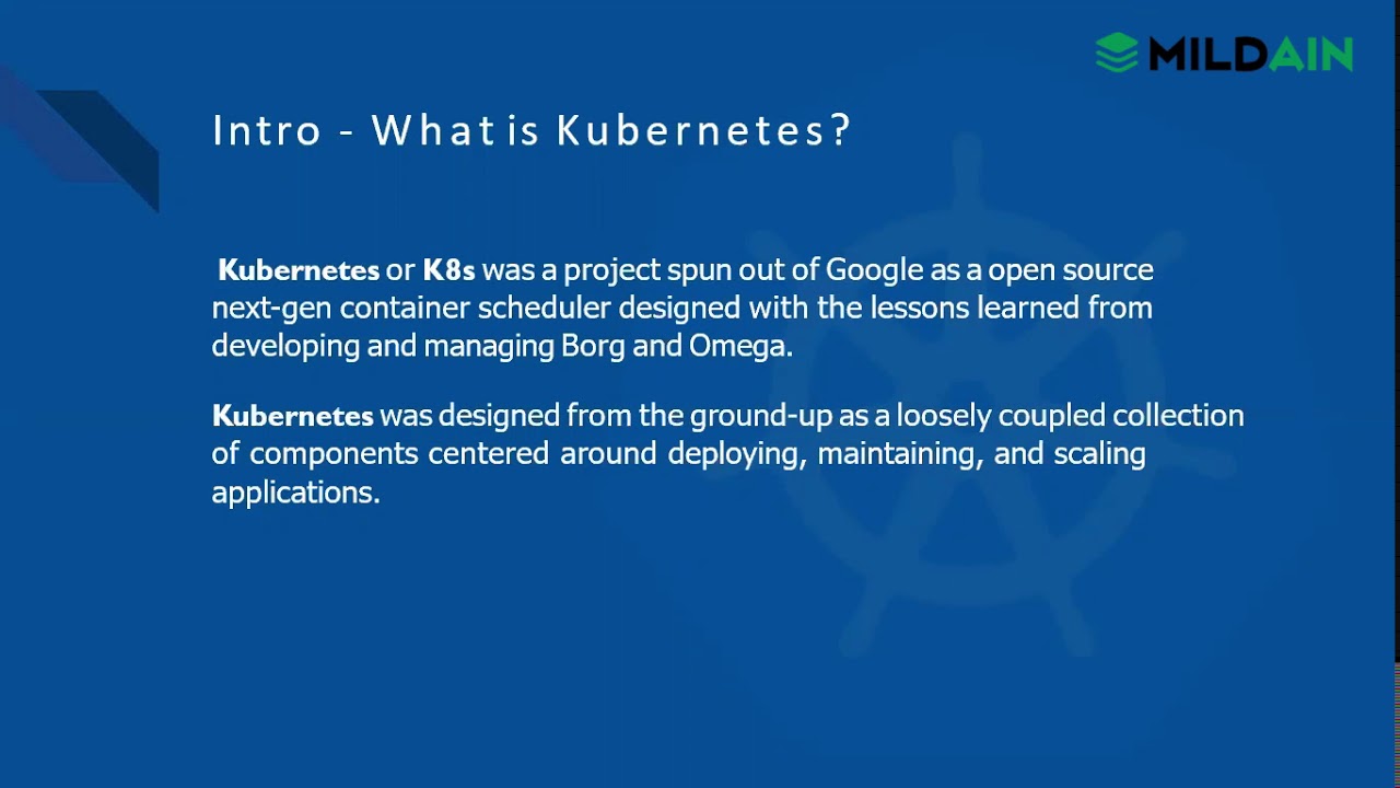 Kubernetes Introduction Youtube
