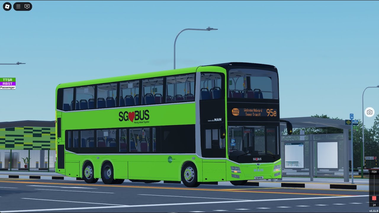 TTSR svc 95e D1 Route Visuals - YouTube