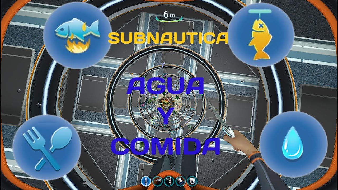 SUBNAUTICA- Como se obtiene la Comida y el Agua - YouTube