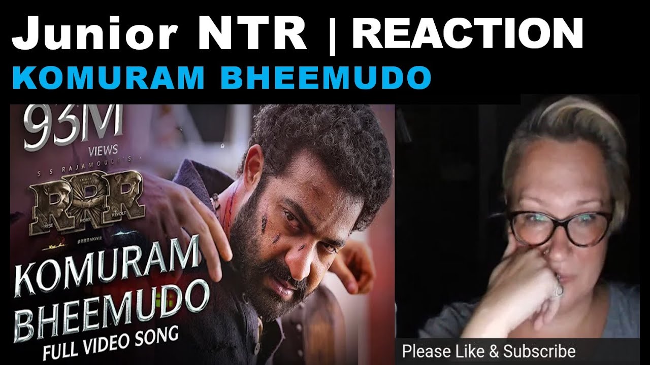 Komoram Bheemudu | NTR | Ram Charan | RRR | Reaction - YouTube