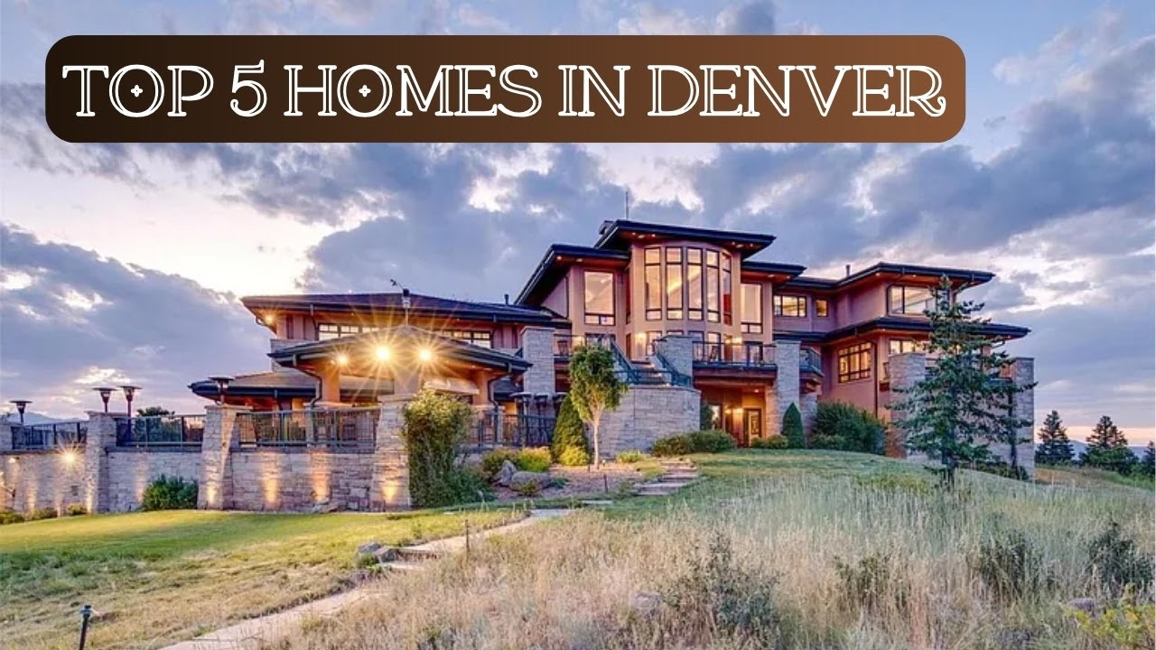 TOP 5 luxury homes in Denver Colorado I BEST and most expensive real ...