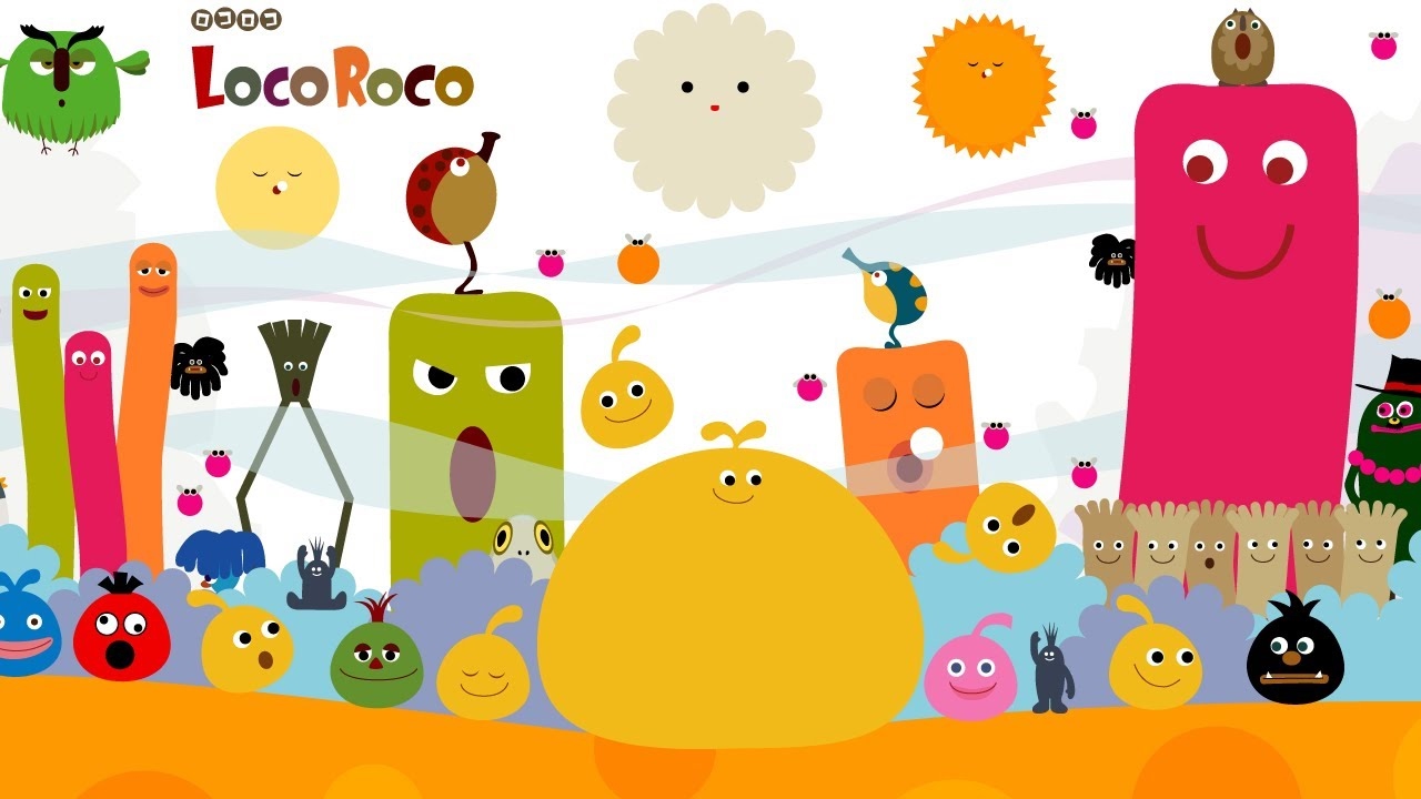 locoRoco #3 PSP - YouTube
