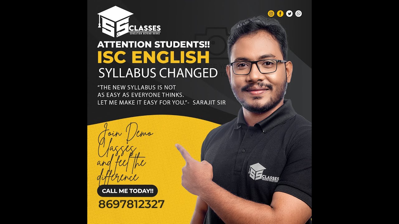 ISC NEW SYLLABUS FOR CLASS XI & XII | ICSE DRAMA, STORIES & POEMS ...