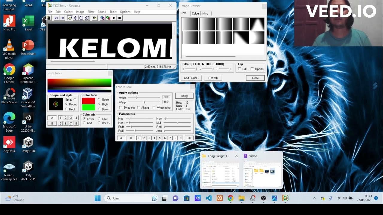 Tutorial Steganografi Hide Image In Audio File - YouTube