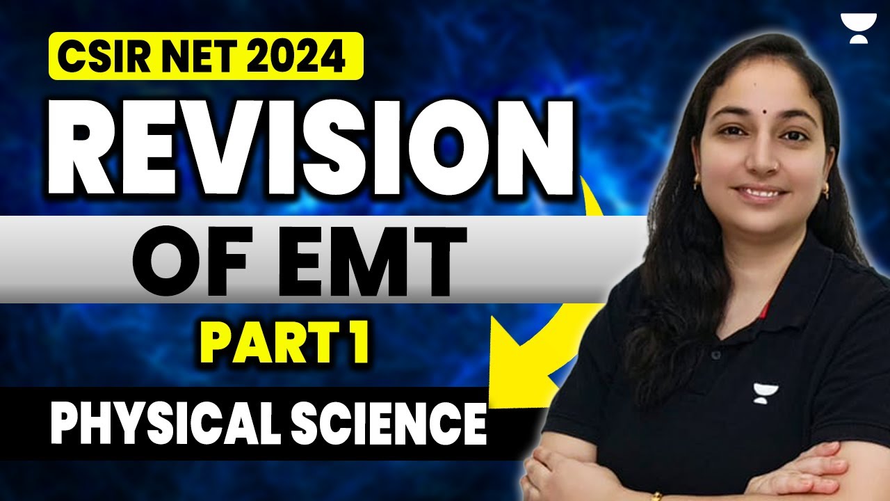 Csir Net 2024 Emt Csir Net Revision Of Emt Part 1 Surbhi Upadhyay Youtube