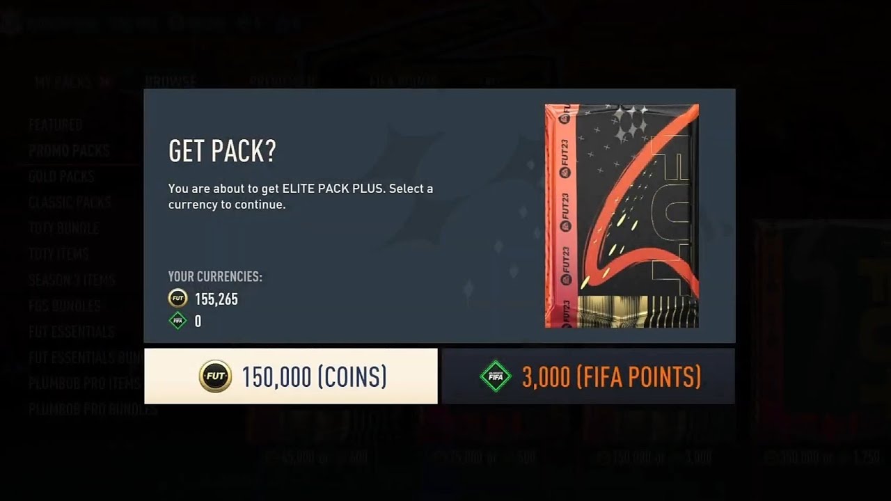 'ELITE PACK PLUS' FOR TOTY - YouTube