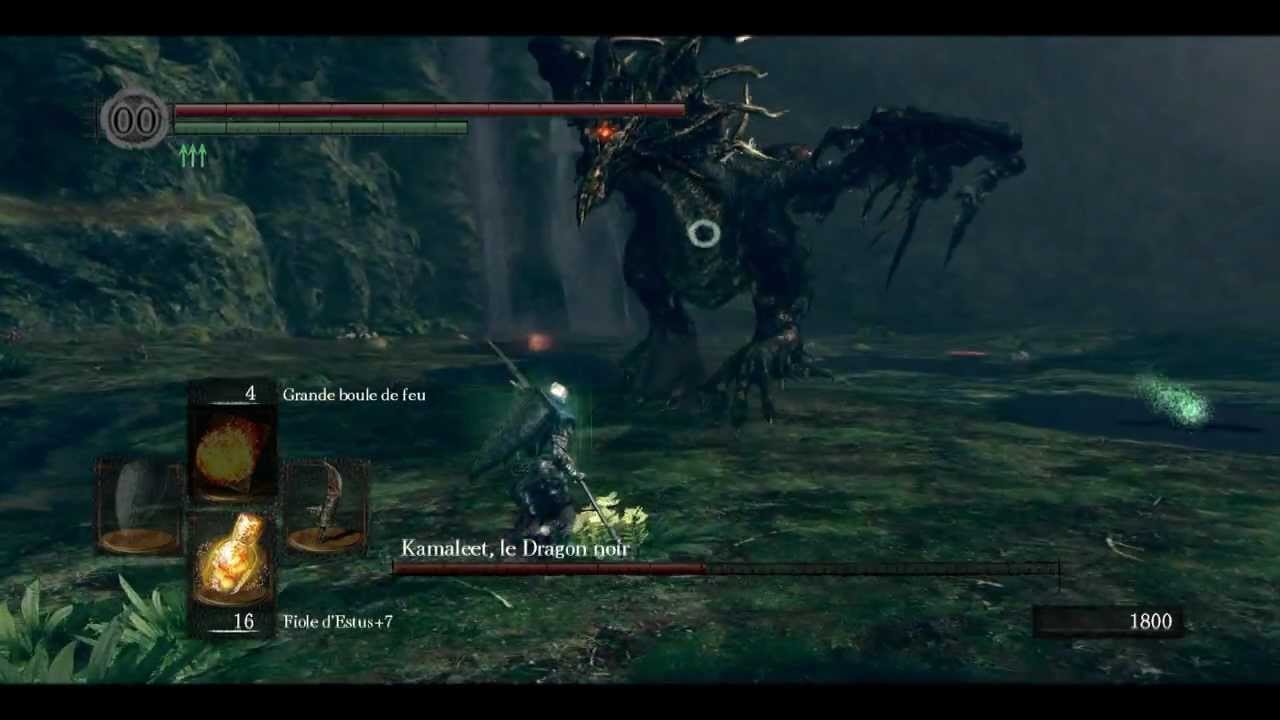 Dark Souls - Kalameet, The Black Dragon NG+ & Calamity Ring Equipé ...