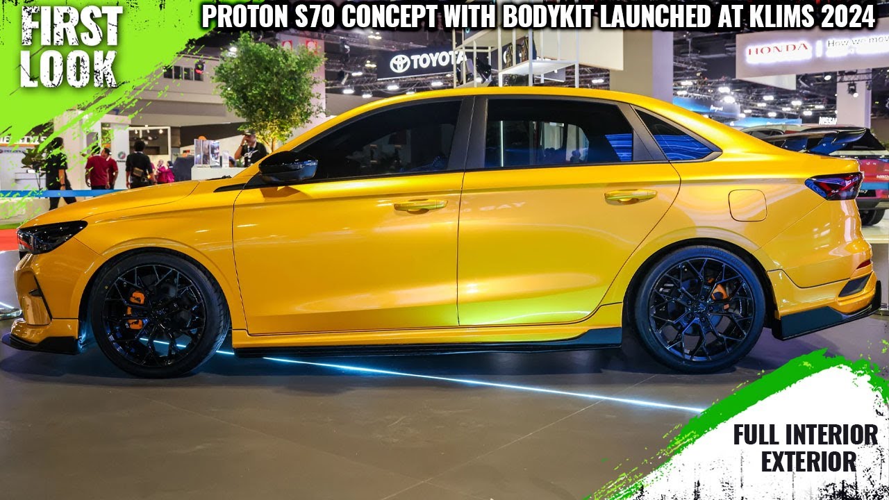 Proton S70 Concept With Bodykit Launched At KLIMS 2024 - First Look ...