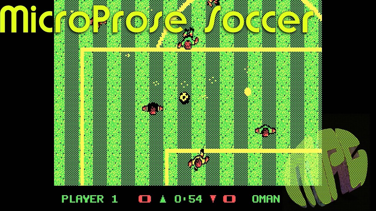 MicroProse Soccer - The new Atari VCS - Mockduck Plays Games - YouTube