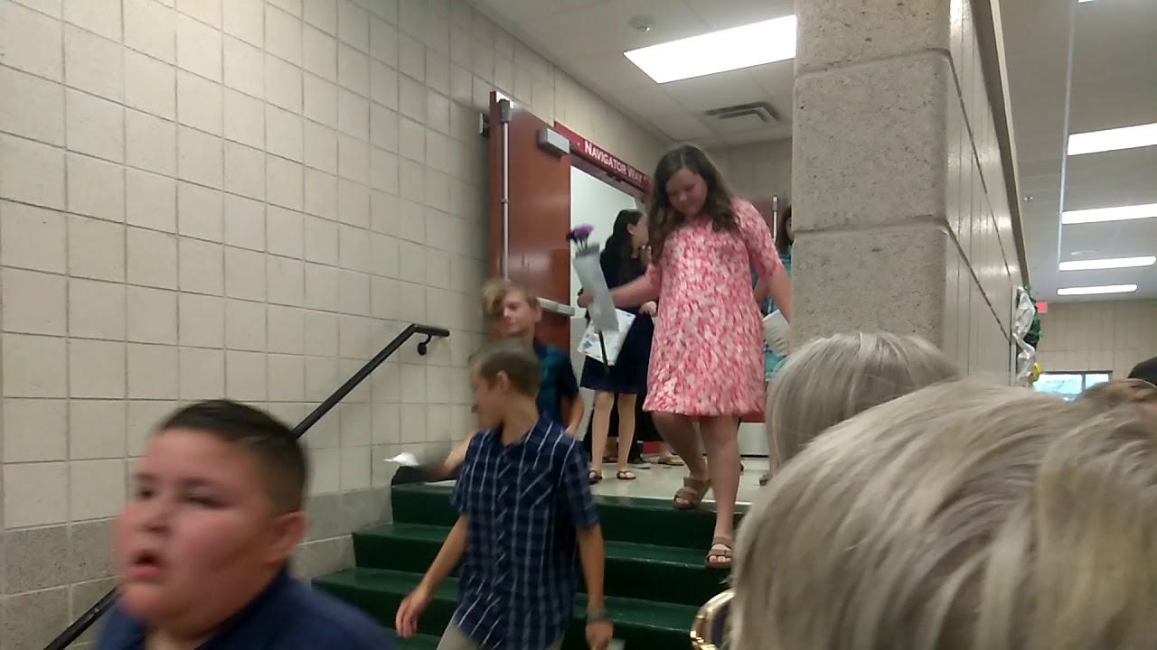 2019 Negley 5th Grade Graduation Walk - YouTube
