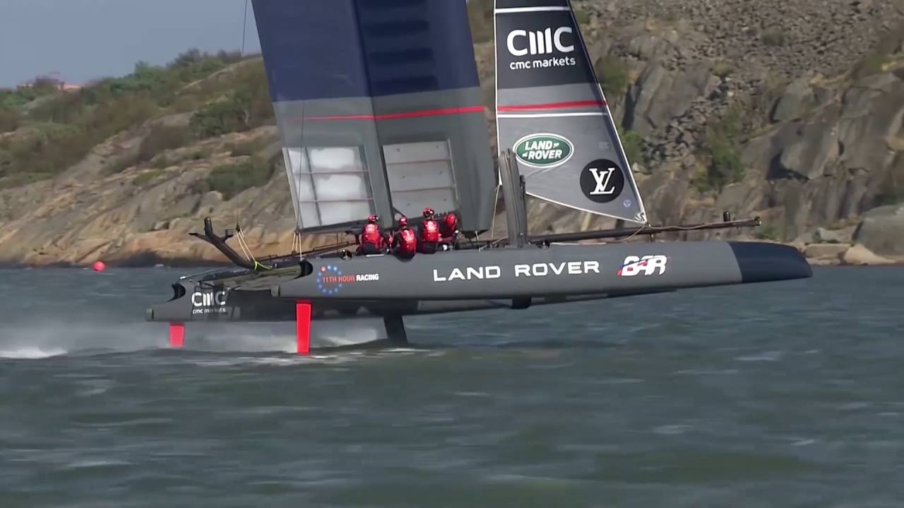 Modeling and simulation of flows around a hydrofoil - YouTube