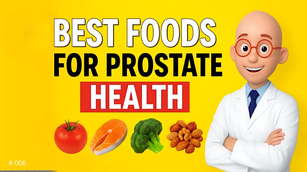 5 Best Foods for Prostate Health Every Man Over 50 Needs - YouTube