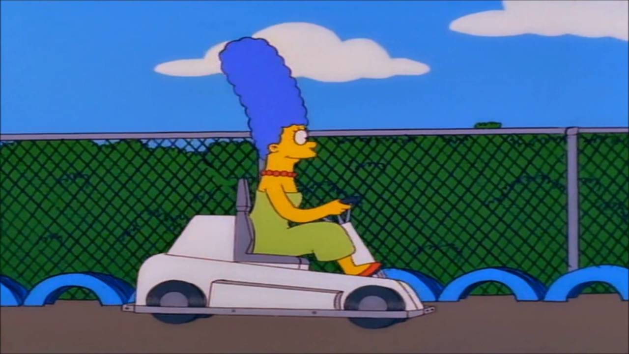 Carrera De Karts | Los Simpson - YouTube