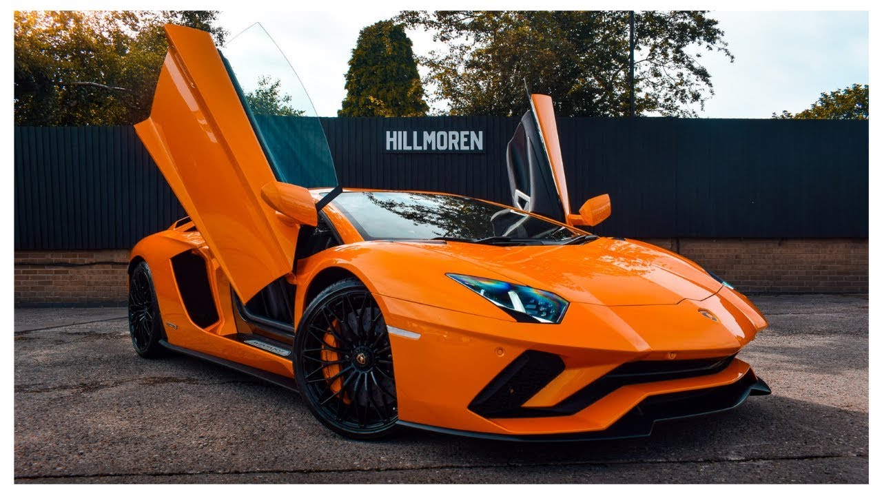 Arancio Atlas Lamborghini Aventador LP740-4 S | Hillmoren - YouTube