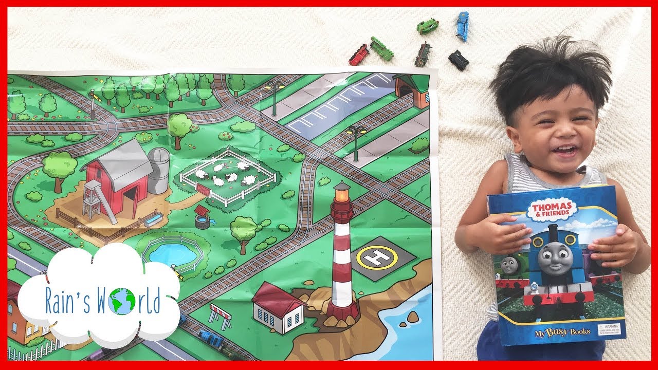 THOMAS AND FRIENDS My Busy Books - YouTube