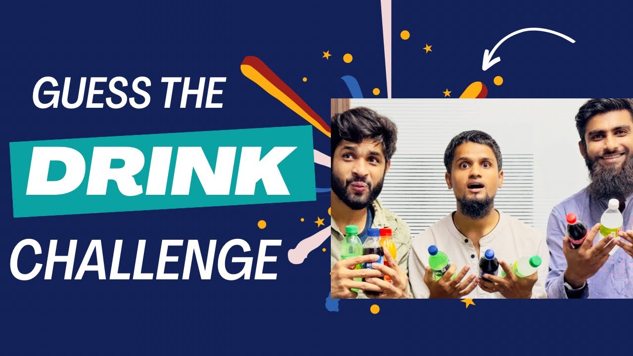 Guess The Drink Challenge l Winner Gets ₹2000/- l Irfan Khan FTG - YouTube