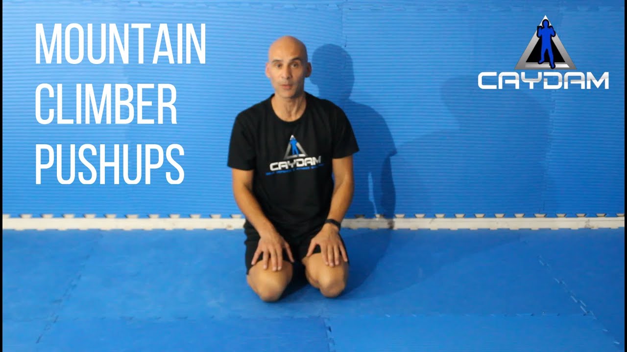 MOUNTAIN CLIMBER PUSH UPS - YouTube