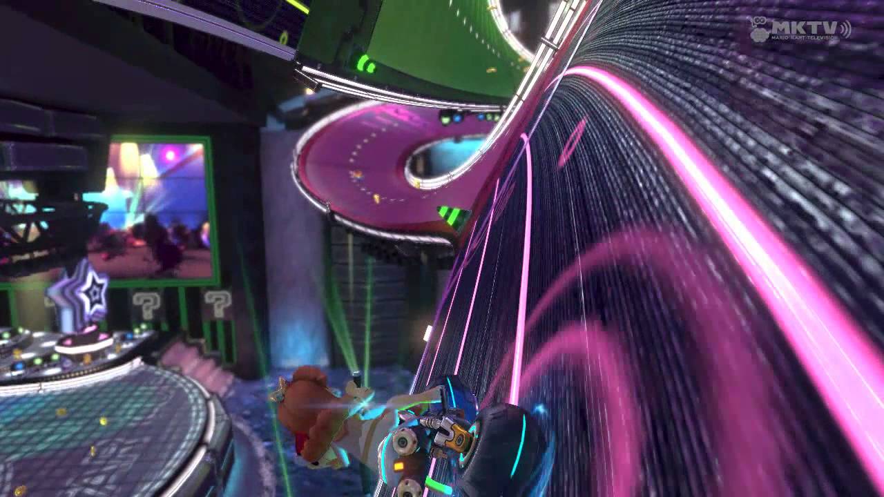 Wii U - Mario Kart 8 - Electrodrome - YouTube